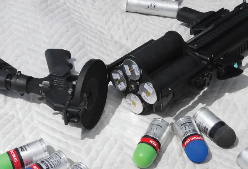 Defense Technology 40mm Tactical 4-Shot Launcher - SWAT Survival ...