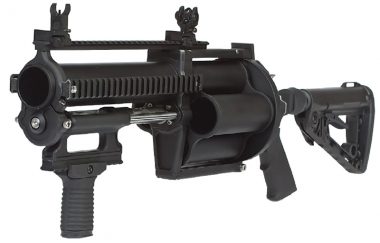 Defense Technology 40mm Tactical 4-Shot Launcher - SWAT Survival ...